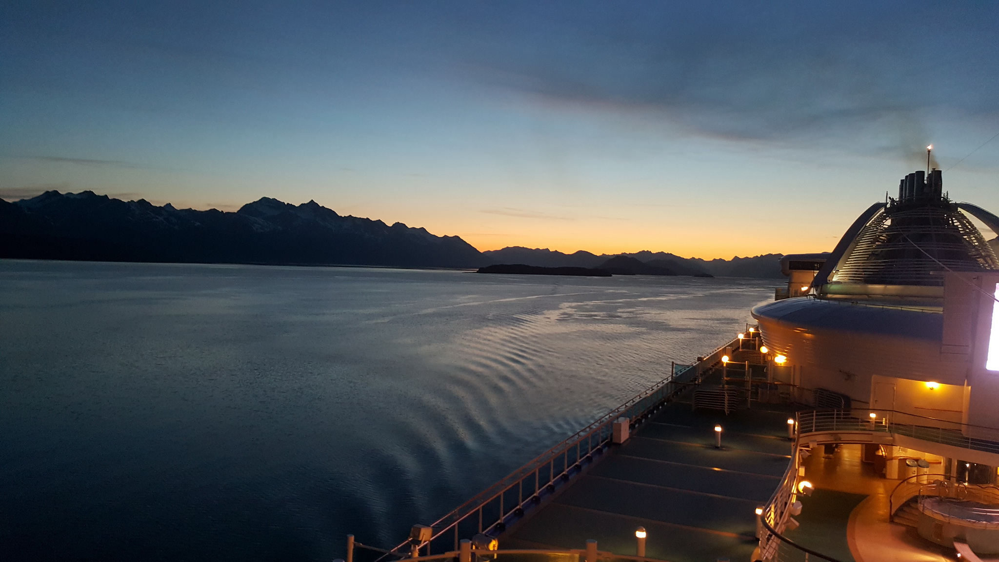 Star Princess - Alaska Cruise - Stunning Glaciers and Evening Light ...